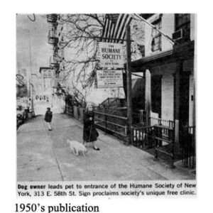 About – Humane Society Of New York